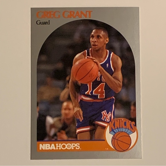 NBA HOOPS | Toys | 99 Nba Hoops New York Knicks Greg Grant 421 | Poshmark